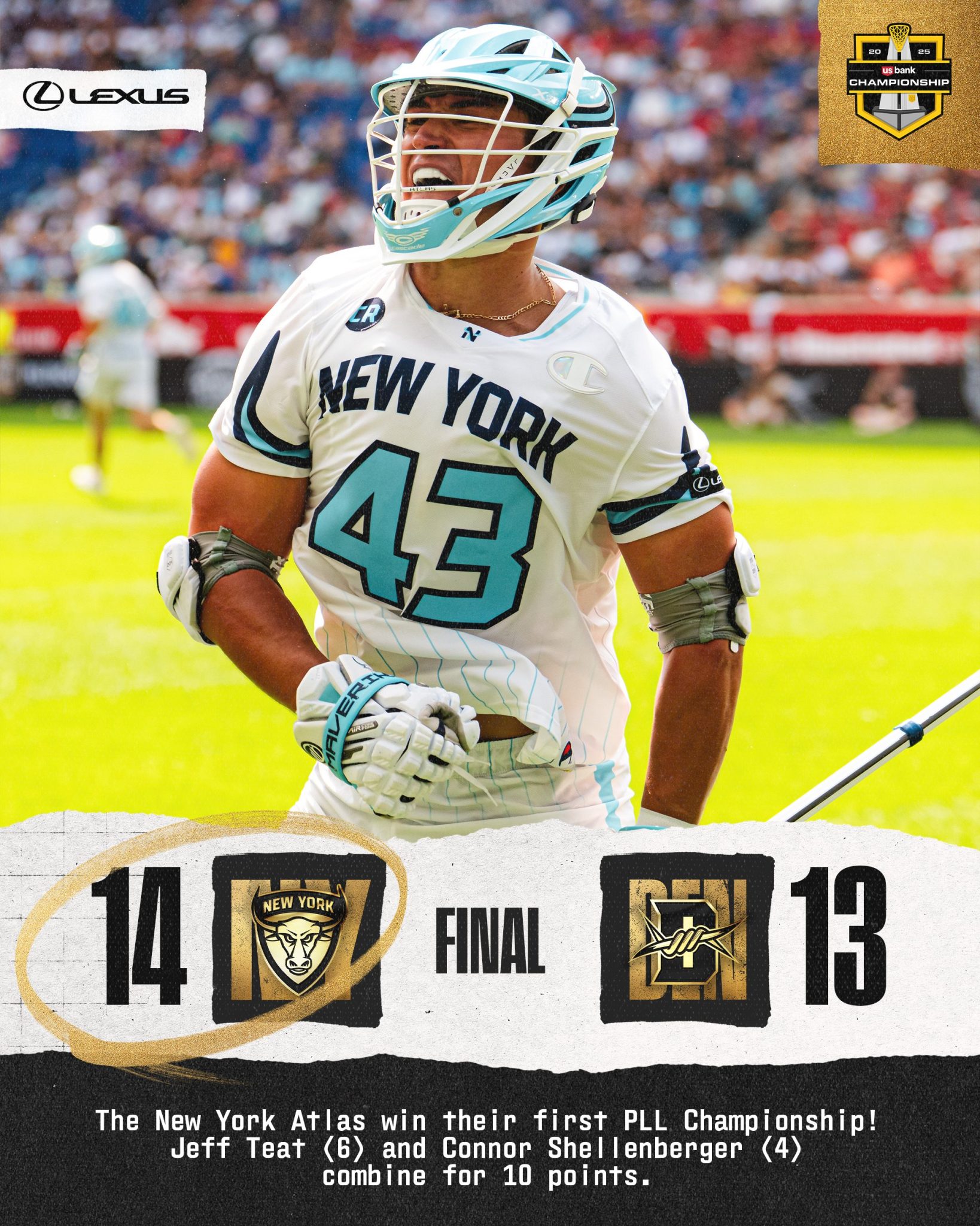The New York Atlas Win Their First PLL Championship In An Absolute ...
